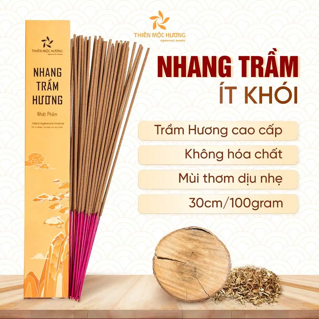 Nhang Trầm Hương Sạch Cao Cấp Giá Tốt 26/01/2026